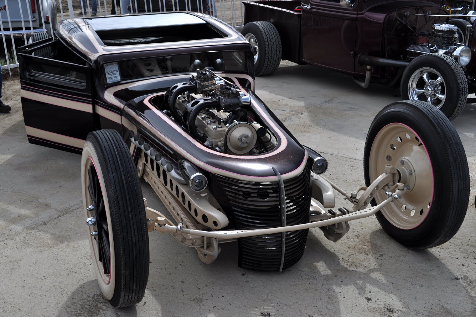 Just A Car Guy: Space Junkie by Ian Roussel was at Gene Winfield's this ...