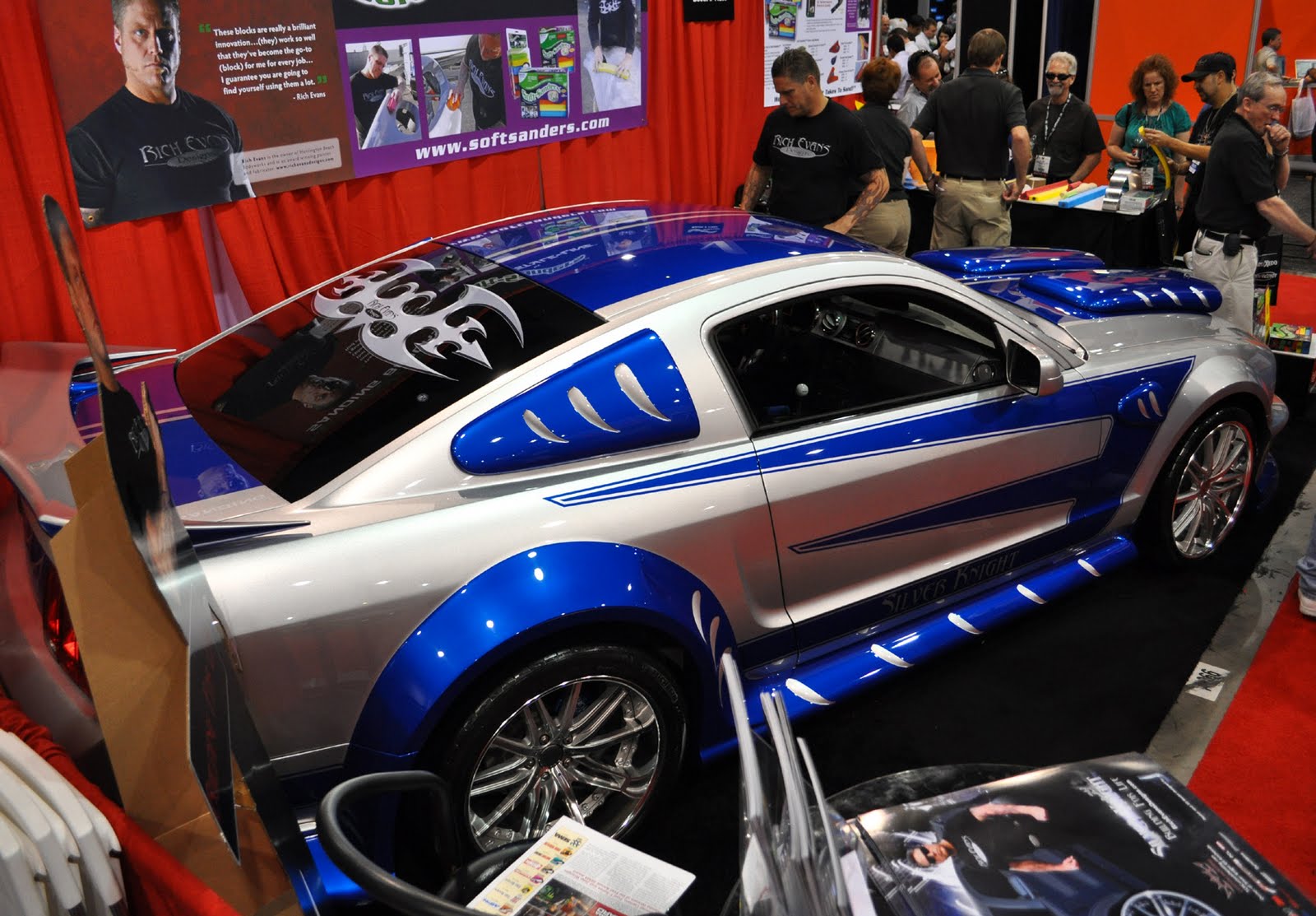Just A Car Guy: the many Rich Evans custom Mustangs at SEMA
