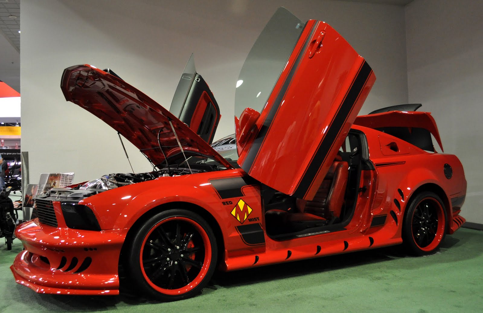 Just A Car Guy: the many Rich Evans custom Mustangs at SEMA