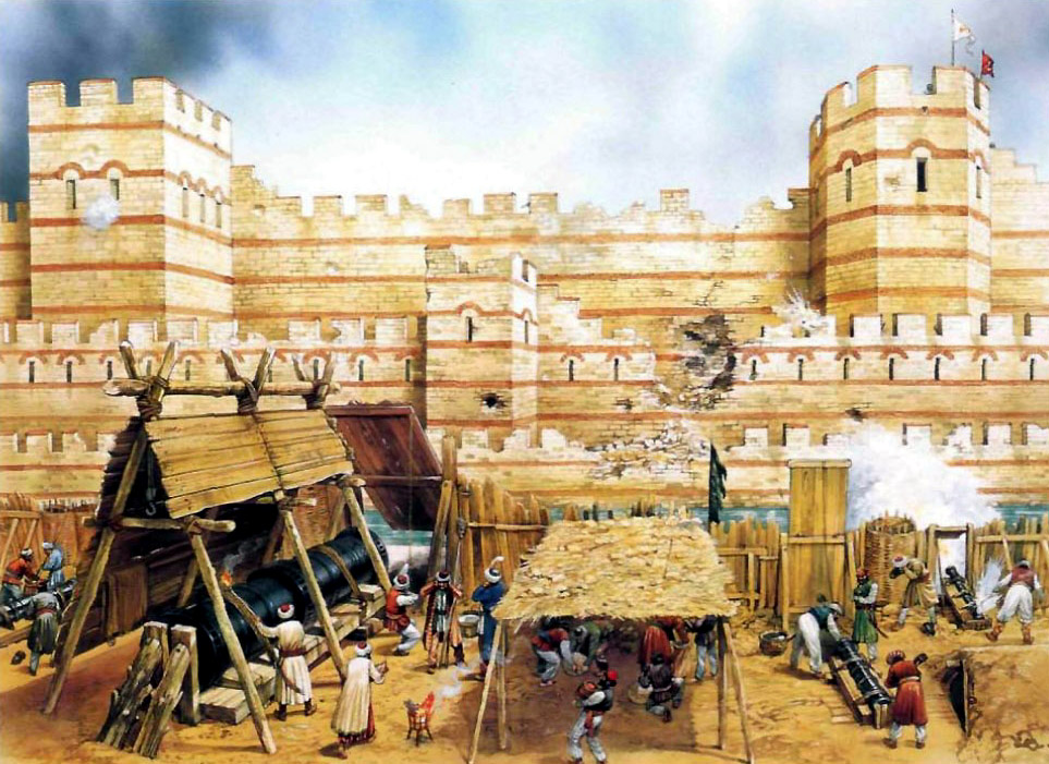 História Militar - Carlos Daroz: A QUEDA DE CONSTANTINOPLA (1453)