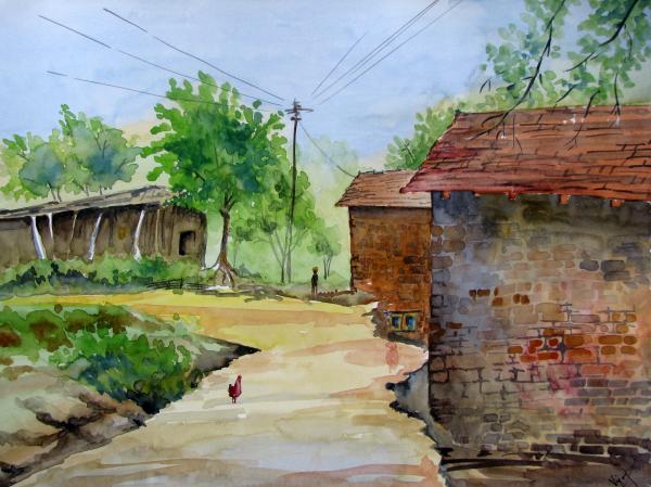Ashwini Rai: Indian Village Paintings