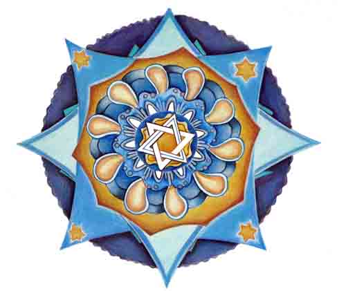 Barbara Goodsitt Studio: Jewish Mandala