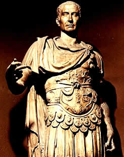 Biografia de Júlio César do Império Romano.