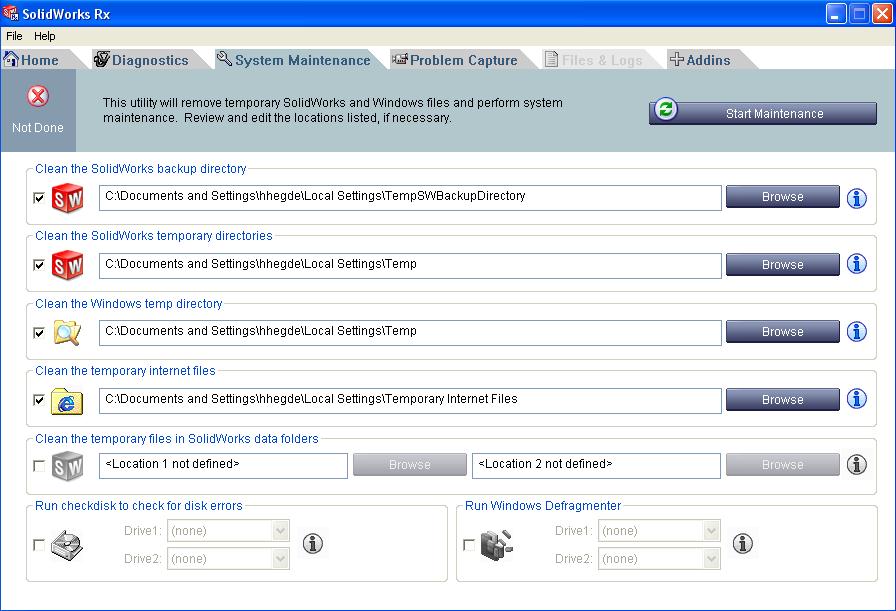 SolidWorks Rx – System Maintenance - IME Technology Sdn Bhd