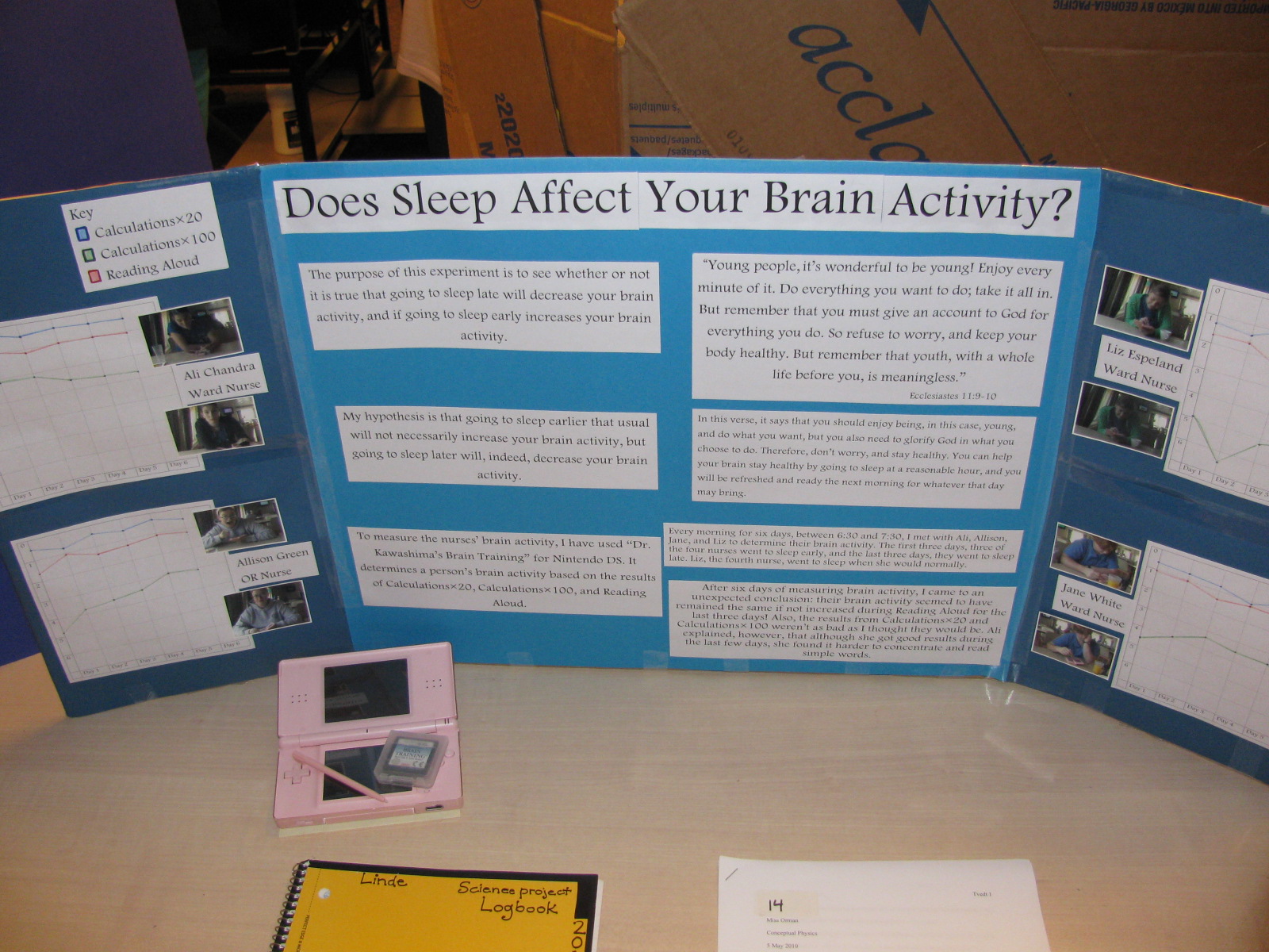 Murray & Candace's Adventures: Academy Science Fair...