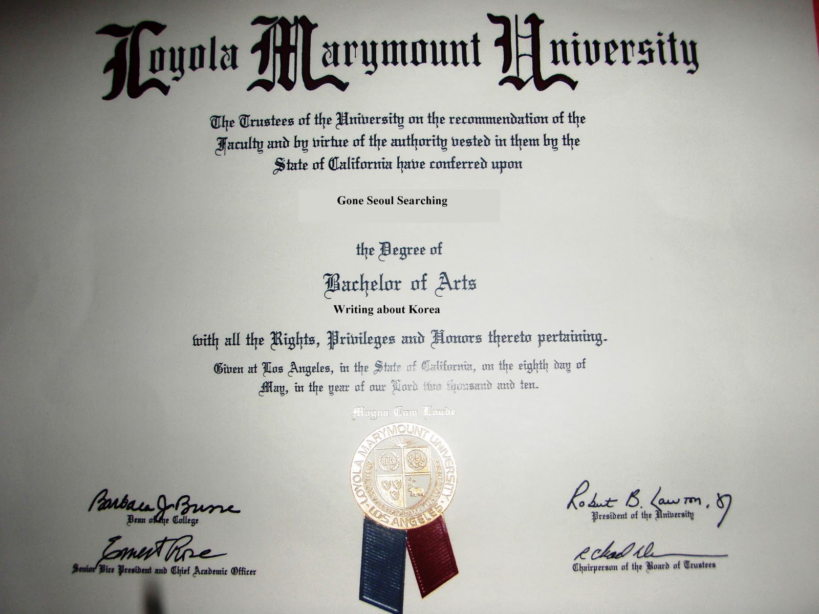 College Diploma For Apostille