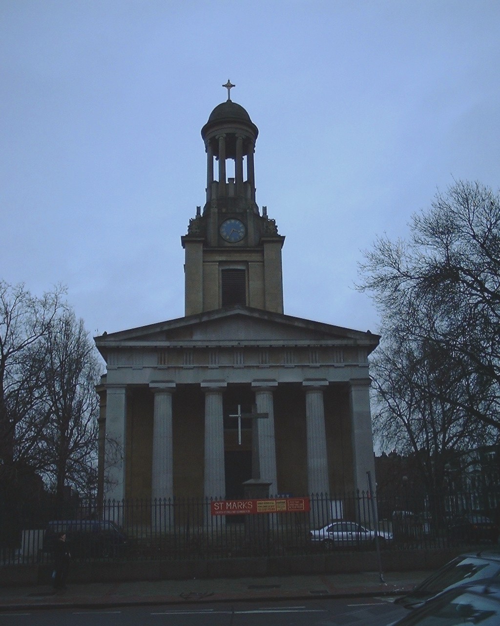 Laurie's London: Kennington - common and the church.