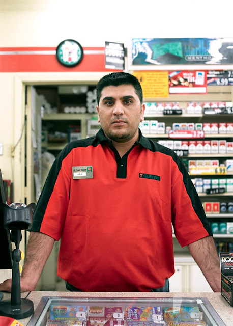 YESTERDAY'S MILK: Another 7-11 clerk from across the land.