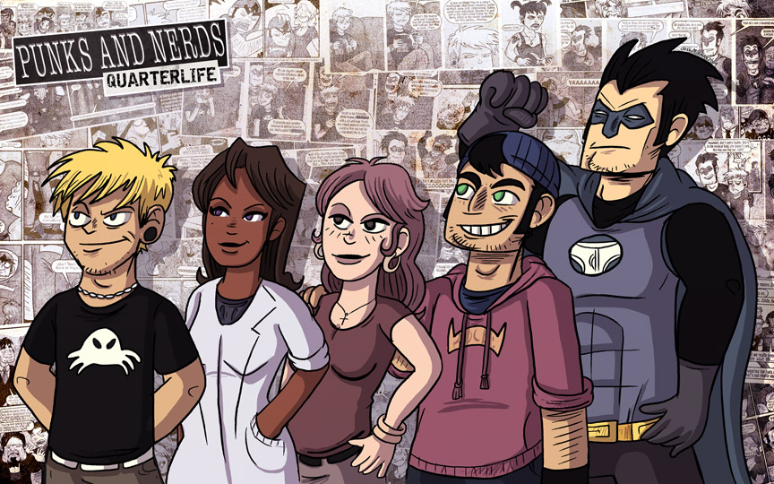 Kamikaze Paper Planes: Punks and Nerds