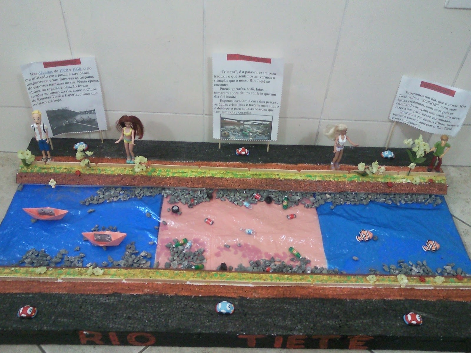 Maquete Do Rio Tietê - REVOEDUCA