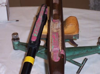 GLASS BEDDING RIFLE INSTRUCTIONS, HOW TO PILLAR BED RIFLES.