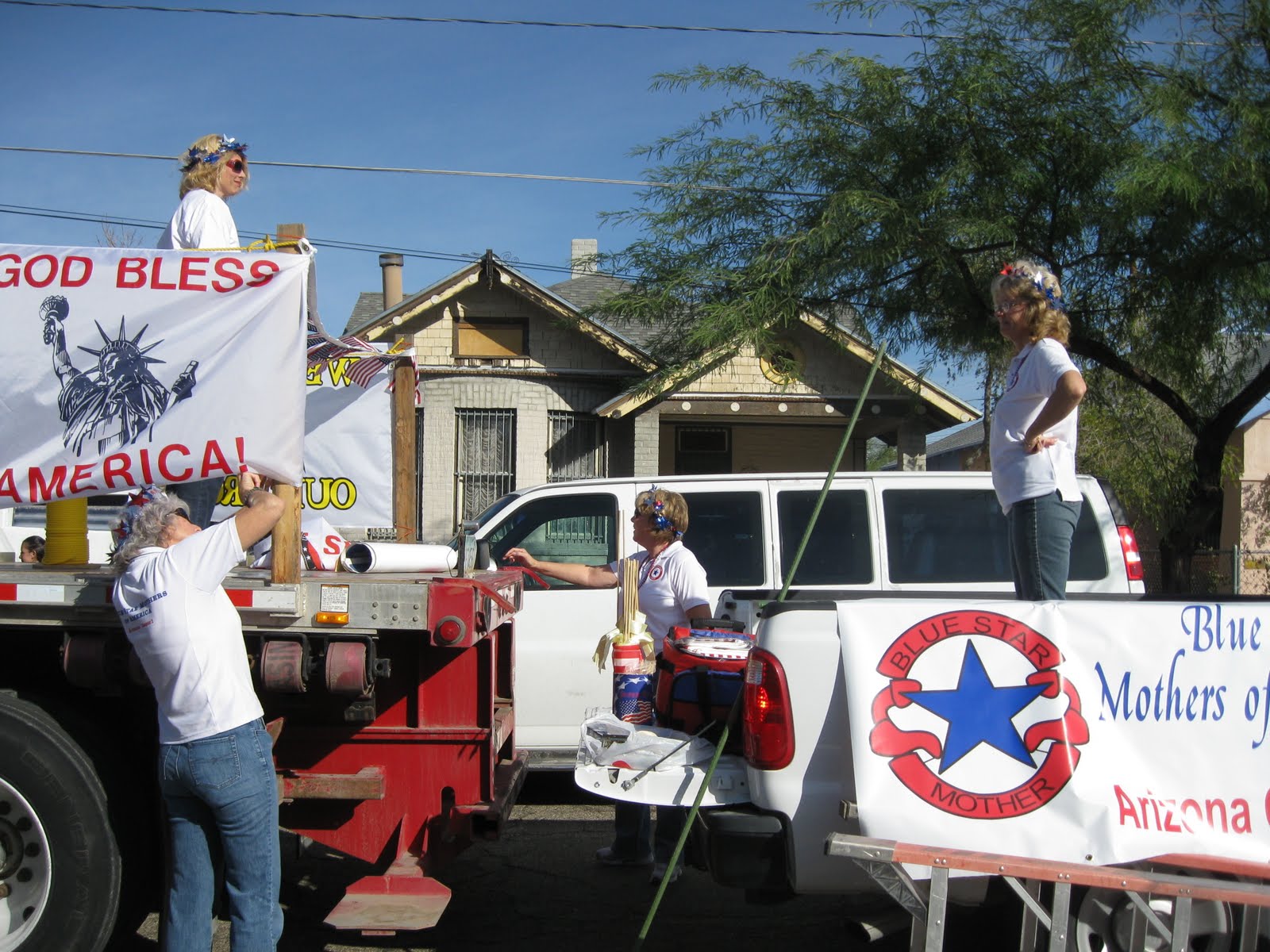 Blue Star Mothers of America, Arizona Chapter 2: Veteran's Day Parade ...