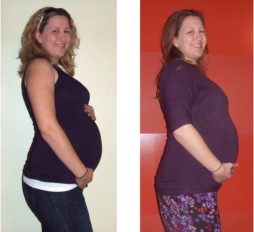 36 Week Baby Bump - sweet little loving's