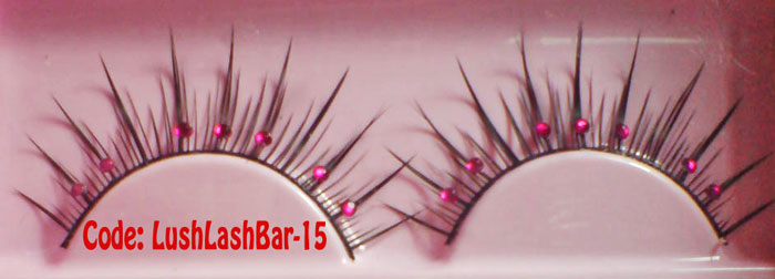 Lush Lash Bar: Jewel Eyelashes make your eyes Sparkle