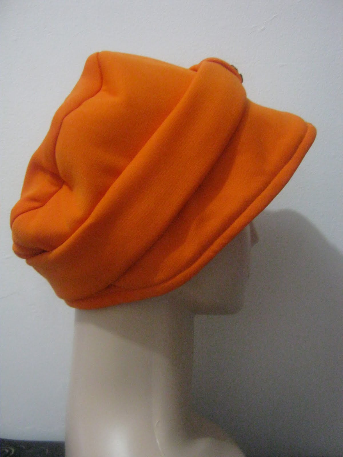 NAFIRA JILBAB...HIJAB FASHION : TOPI JILBAB ORANGE ( code NJ-04)