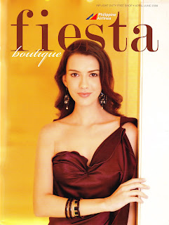 IM Agency: Fiesta Boutique Cover - Philippine Airlines Inflight Magazine
