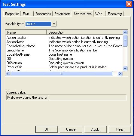 Quick Test Professional Tutorials: Built in EnvironmentVariables ...