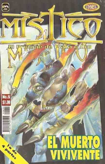 Mexico Comic Luchas: Místico - El principe de plata y oro (1 al 5)