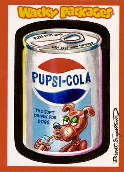 BRENT ENGSTROM'S BLOG: Wacky Packages all New Series 7 sketch card.