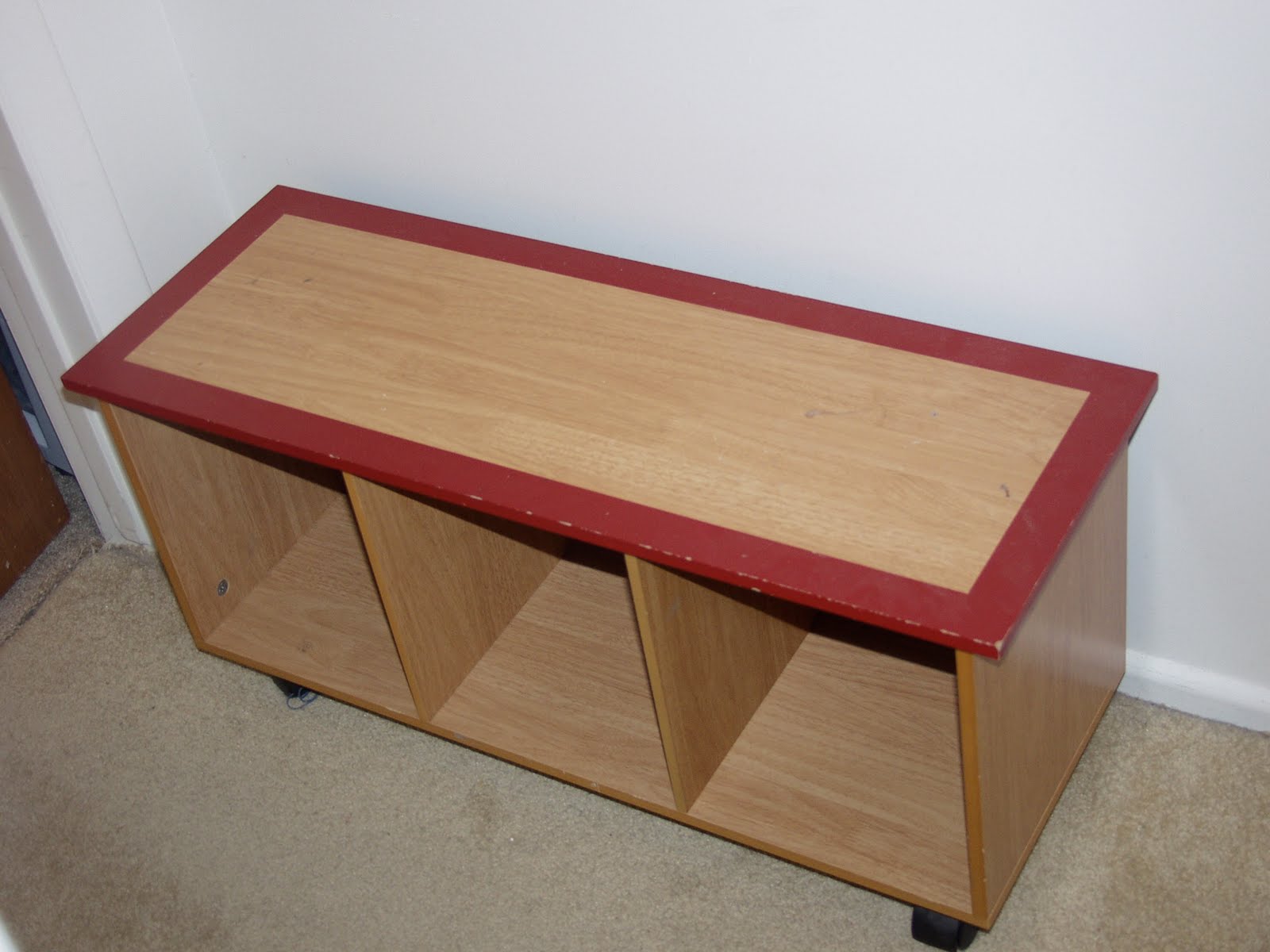 Craft Envy: Stencil Monogrammed Book Shelf