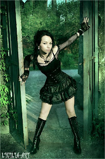 Chicas Dark: sweet gothic girl