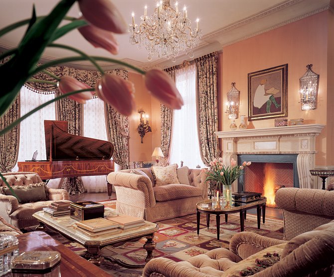 A look at a French Manor in Prestigious Alpine - Homes of the Rich