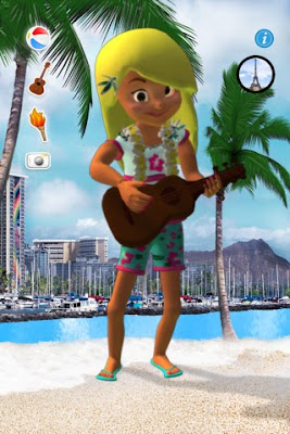 Randie Lin's Sketch Blog: Talking Nicky in Hawaii