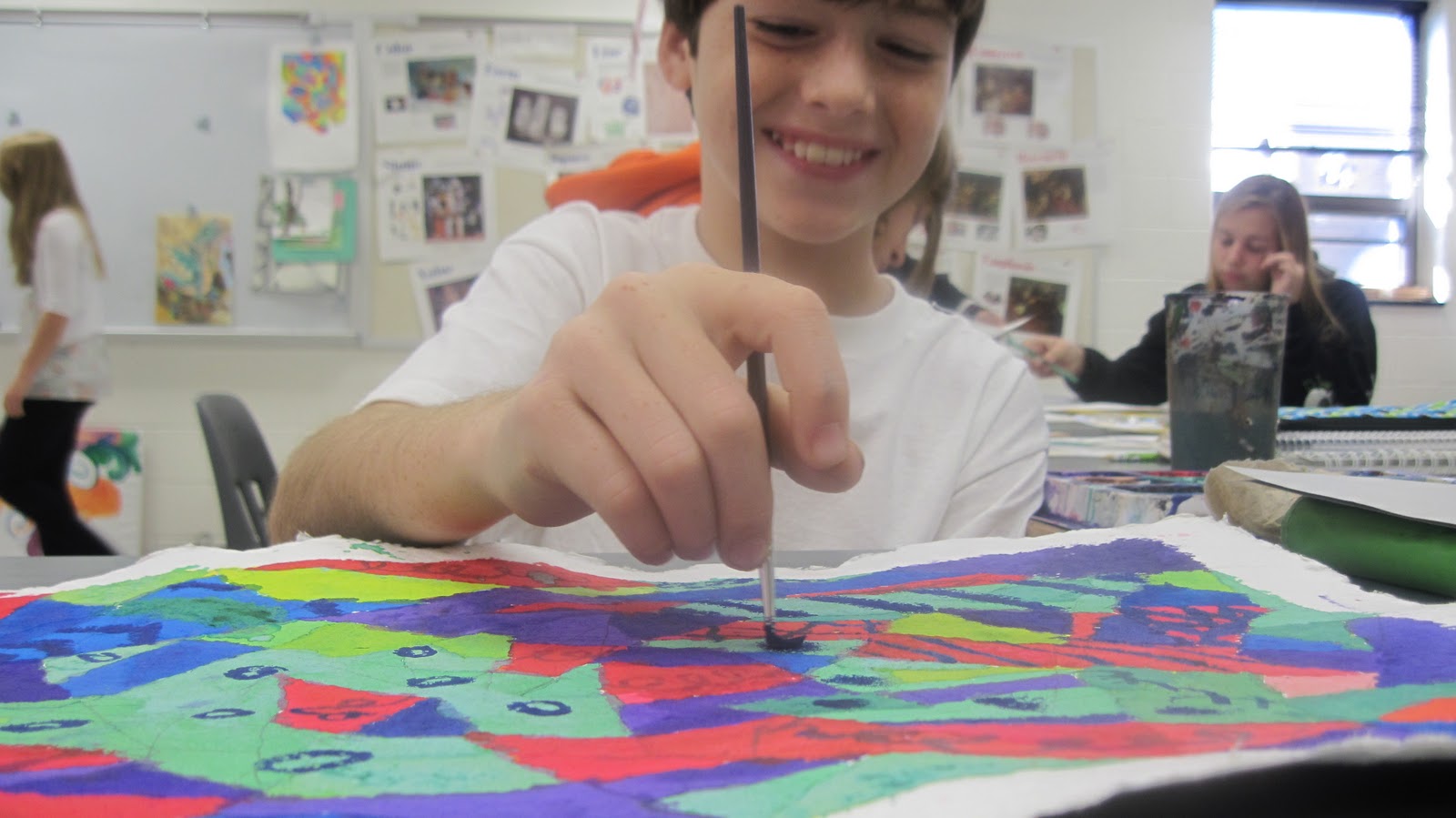 J.L. Simpson Middle School Art: What's happening?