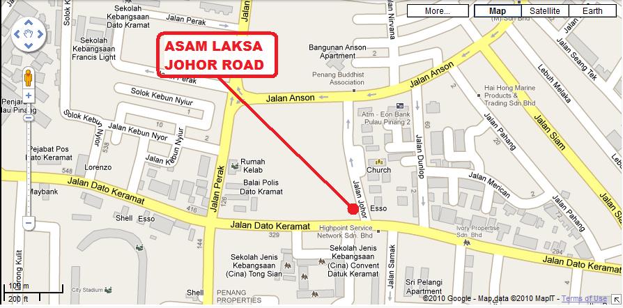 EAT OUT with SAM: Asam Laksa Johor Road, Penang.