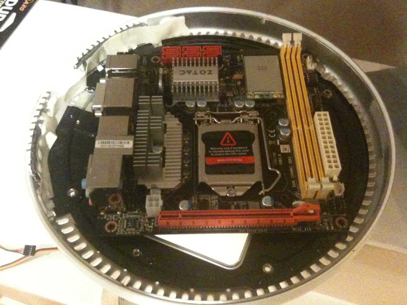 Dremel Junkie: Apple Cinema Display / iMac Mod - The Base