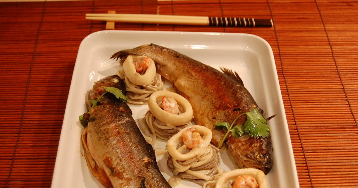 Retete de vis: Pastrav "Curcubeu la Rasarit de Soare"(Pastrav Asian ...