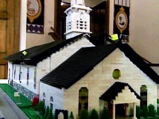 Creative Bricks: Pastor builds a LEGO church