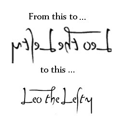 Leonardo Da Vinci: Handwriting