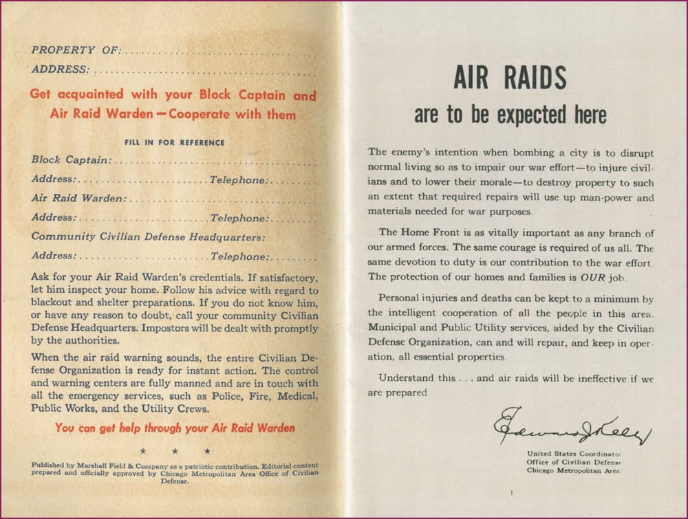 NewVintageLady: What to do in an Air Raid