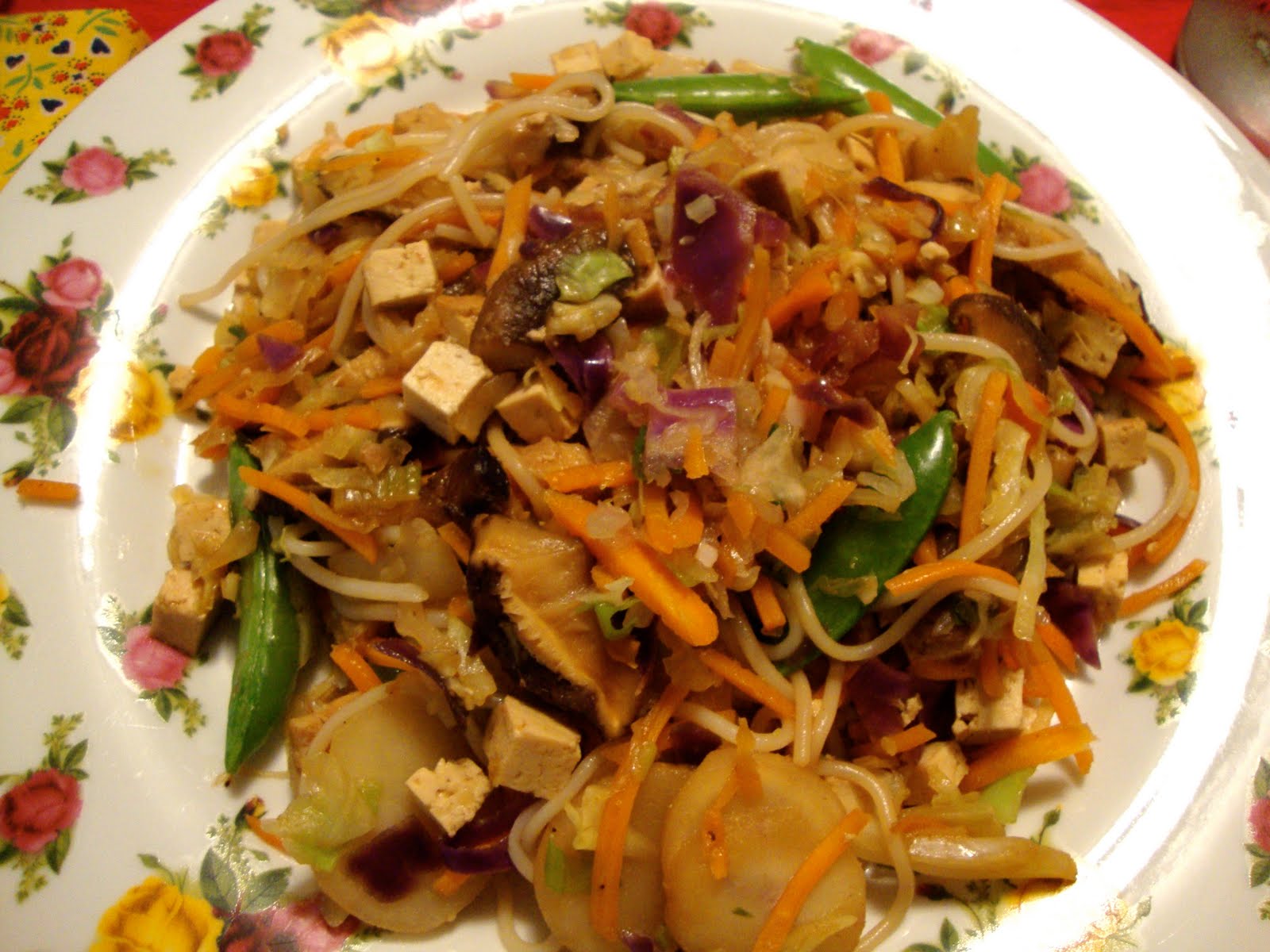 Hungry Vegan: Moo-Shu Noodles