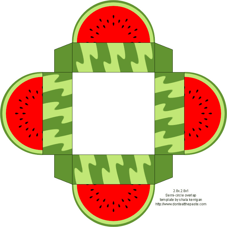 Don't Eat the Paste: Watermelon Box