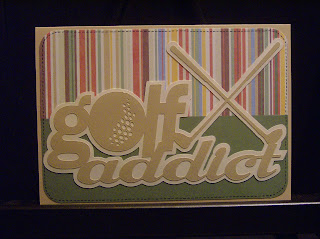 Golf themed cards