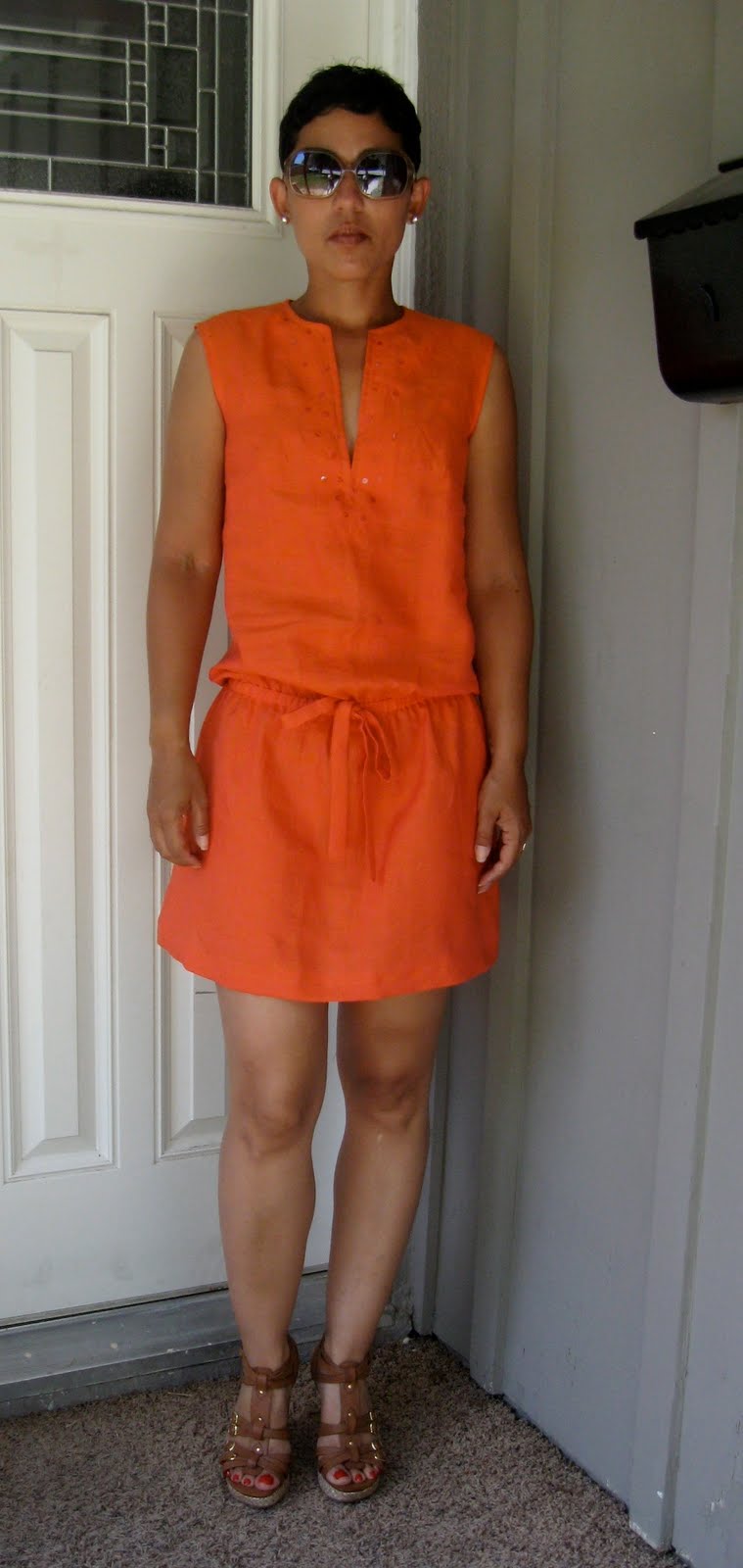 Simplicity Misses Dress, Tunic and Headba 2584 pattern review by mimi g.