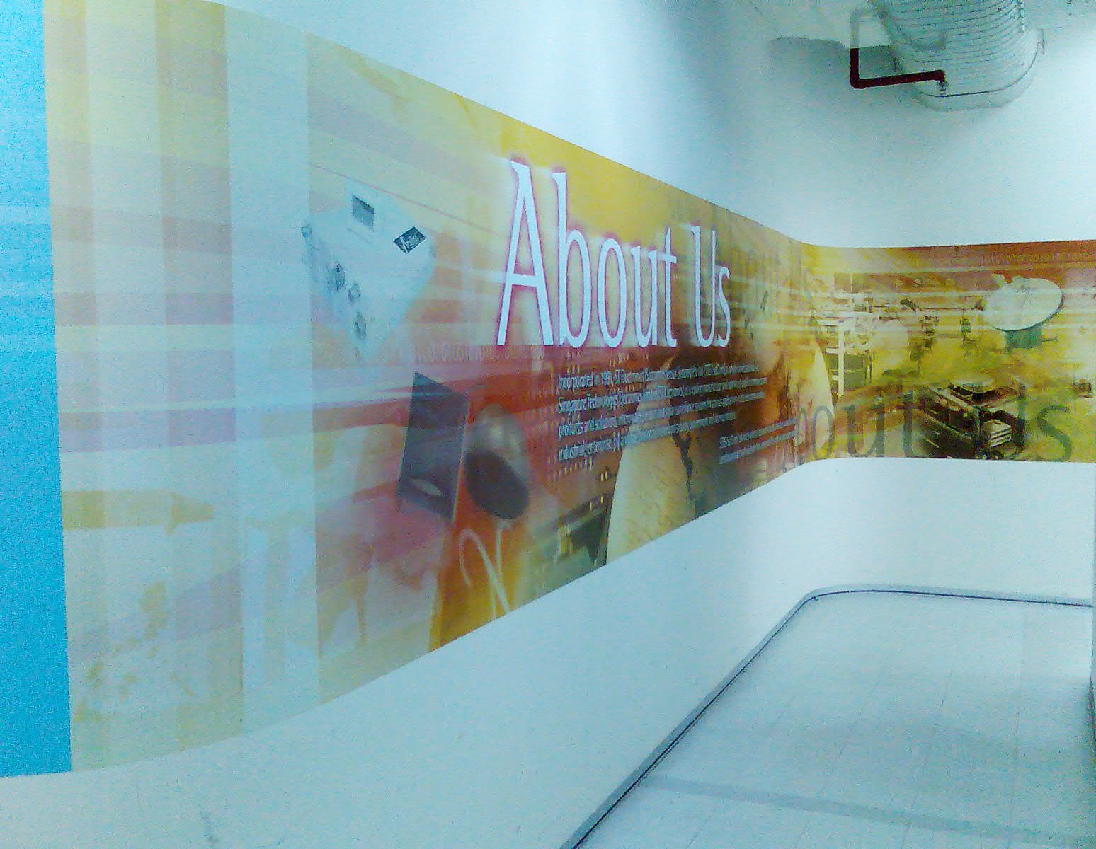 My Balancing Act: ST Engineering Wall Murals