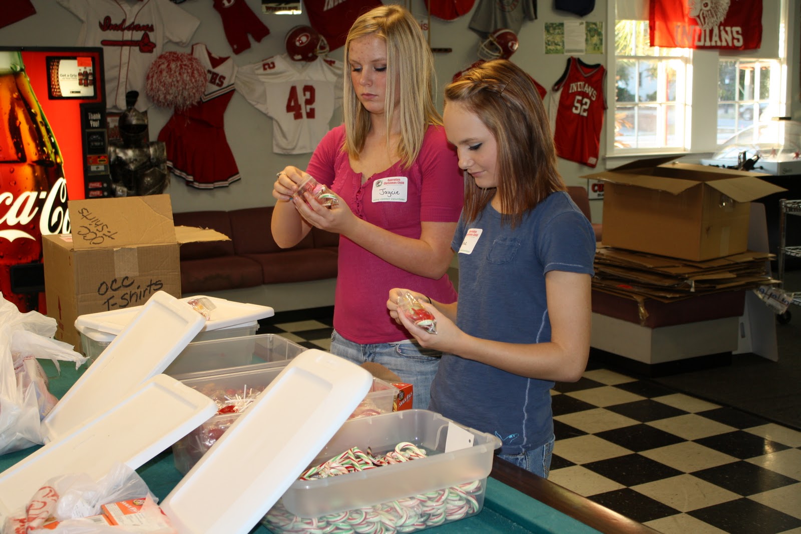 Faith Baptist Fellowship Hall: Samaritan's Purse Shoe Box