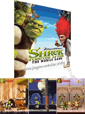 Jogos java para celular: Jogo - Shrek Forever After : The Mobile Game