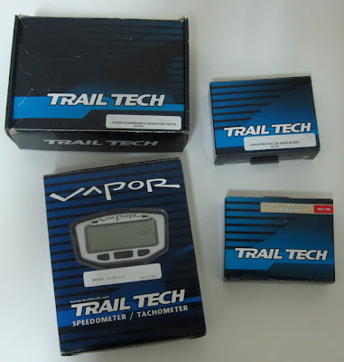 Motorcycle Junkie:: Trail Tech Vapor speedo / computer