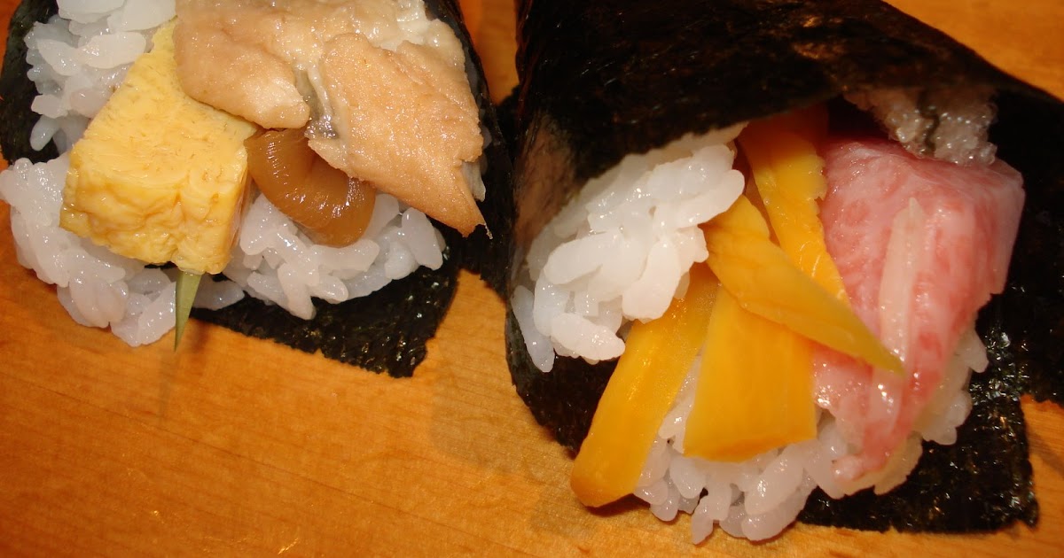 THE SUSHI DIVA: Hand Rolls at a Spa; Sushi from Matsuya Ginza