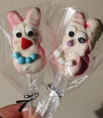 Gourmet Mom on-the-Go: Bunny Peep Pops