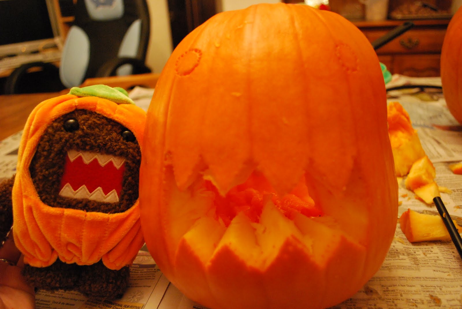domo-kun and me: Belated Domo Halloween