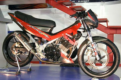 # 2011 Suzuki Satria 150 FU Modifications Racing Look | MODIFIKASI ...