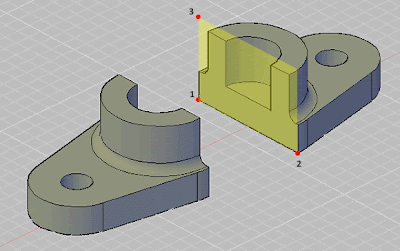 Autocad Tips: 3D Modeling 15: Cut your model using Slice command.