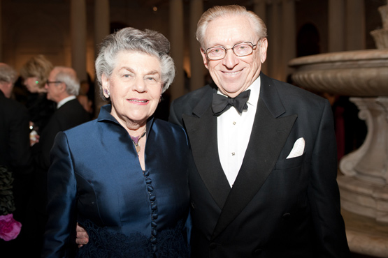 StevenWarRan: Klara and Larry Silverstein at the Frick Museum Benefit ...