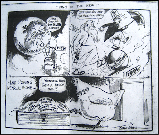 'The Boy Who Wouldn't Grow Up': Newspaper cartoons