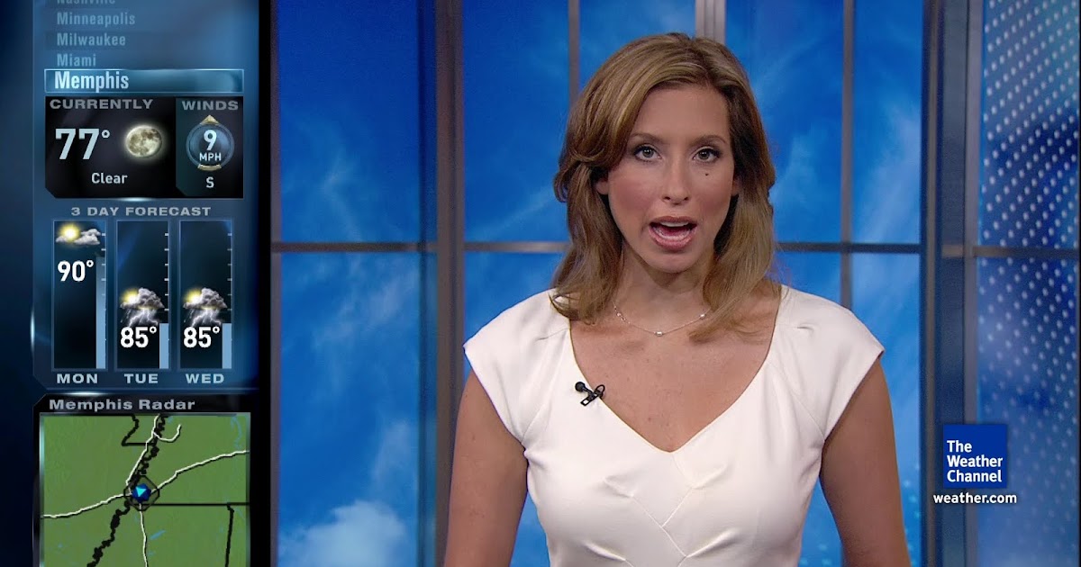 News Babes: The Weather Channel's, Weather Babe: Stephanie Abrams